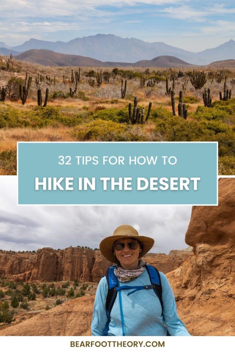 32 Essential Desert Hiking and Backpacking Tips – Bearfoot Theory