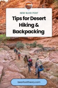 32 Essential Desert Hiking and Backpacking Tips – Bearfoot Theory