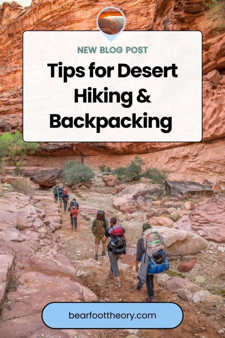 32 Essential Desert Hiking and Backpacking Tips – Bearfoot Theory