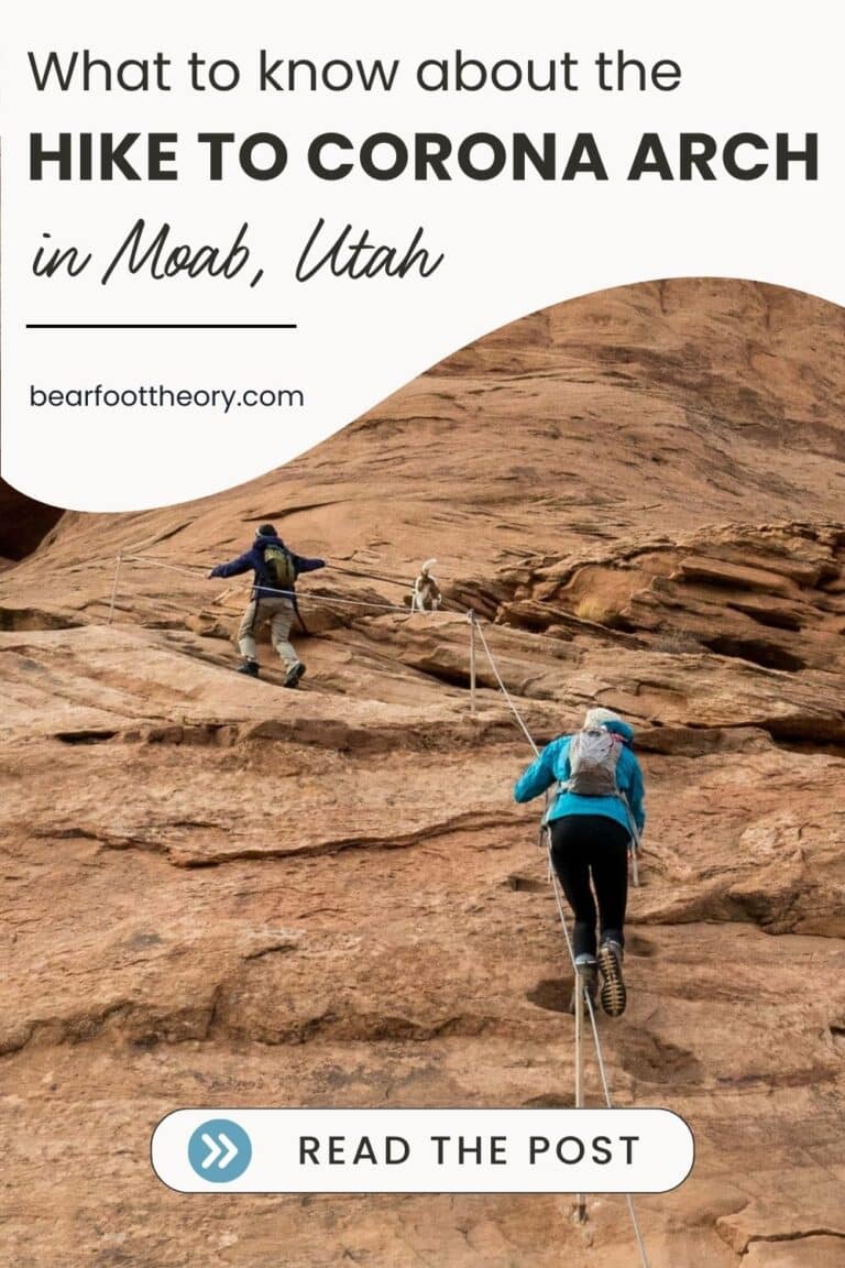 How to Hike the Corona Arch Trail in Moab – Bearfoot Theory