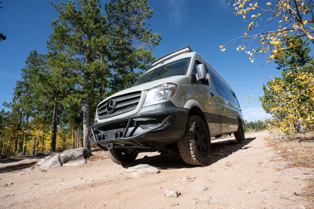 My Sprinter Suspension Upgrade: A Van Compass Review – Bearfoot Theory