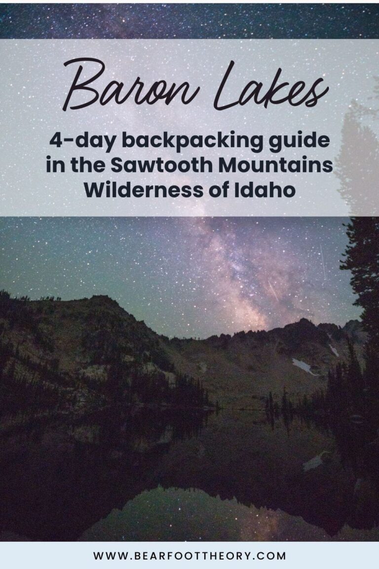 Trail Guide: Backpacking to Baron Lakes in Idaho from Redfish Lake ...