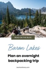 Trail Guide: Backpacking to Baron Lakes in Idaho from Redfish Lake ...