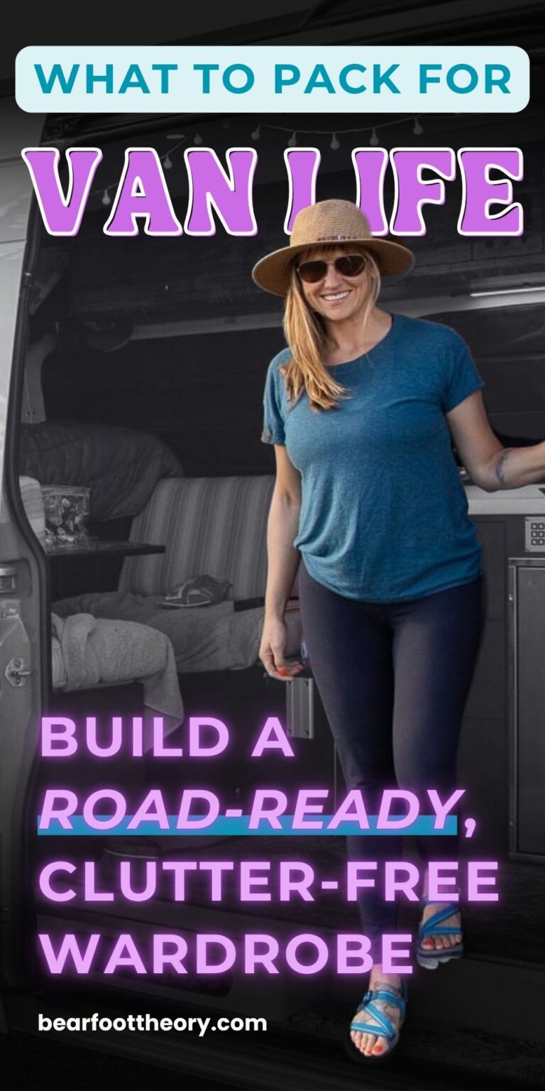 My Minimalist Van Life Clothing Packing Checklist (after 9 years on the ...