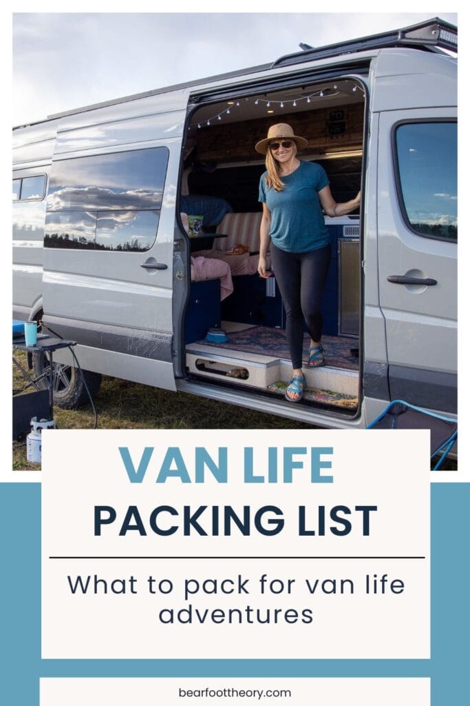 Van Life Clothing Packing Checklist – Bearfoot Theory