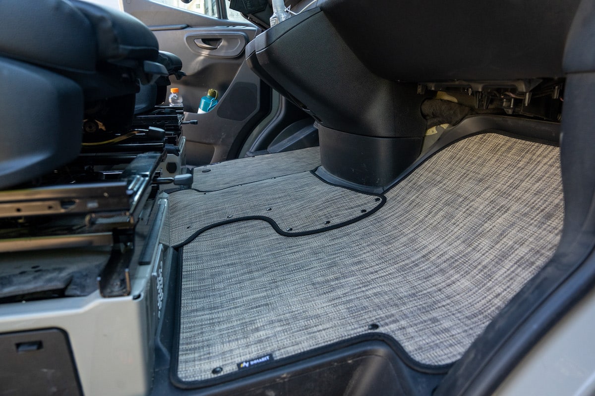 Camper Van Floor Layers & Materials – Bearfoot Theory