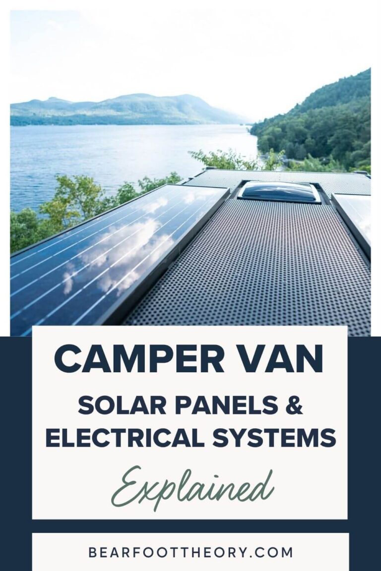 Camper Van Solar Panels, Batteries & Electrical Systems – Bearfoot Theory