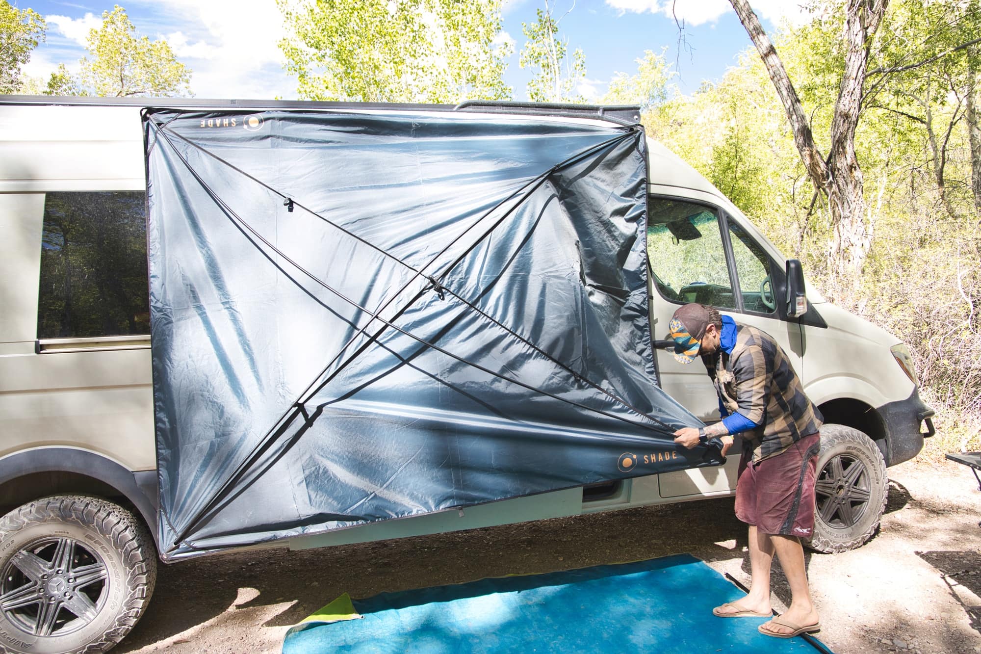 MoonShade Van Awning Review – Bearfoot Theory