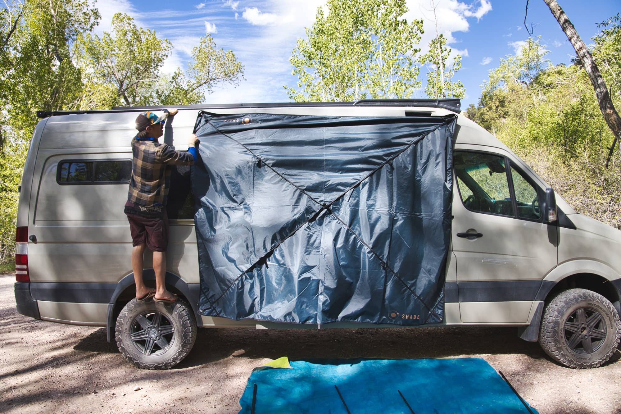 MoonShade Van Awning Review – Bearfoot Theory