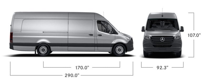 144" vs 170" Sprinter Van: Which Wheelbase is Best for Van Life ...