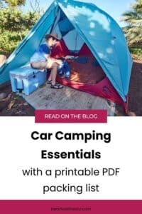Car Camping Essentials: Packing Checklist (with Printable PDF ...