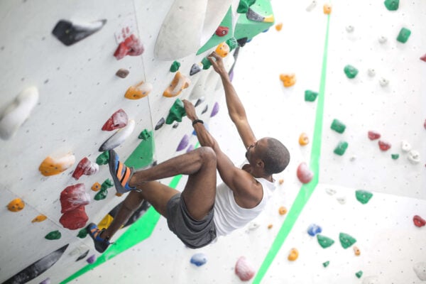 A Beginner's Guide to Indoor Rock Climbing – Bearfoot Theory