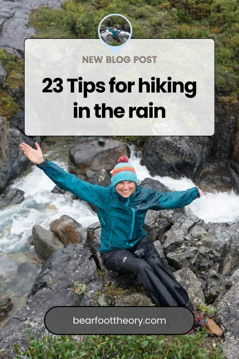 23 Tips For Hiking In The Rain: How To Stay Dry and Comfortable ...