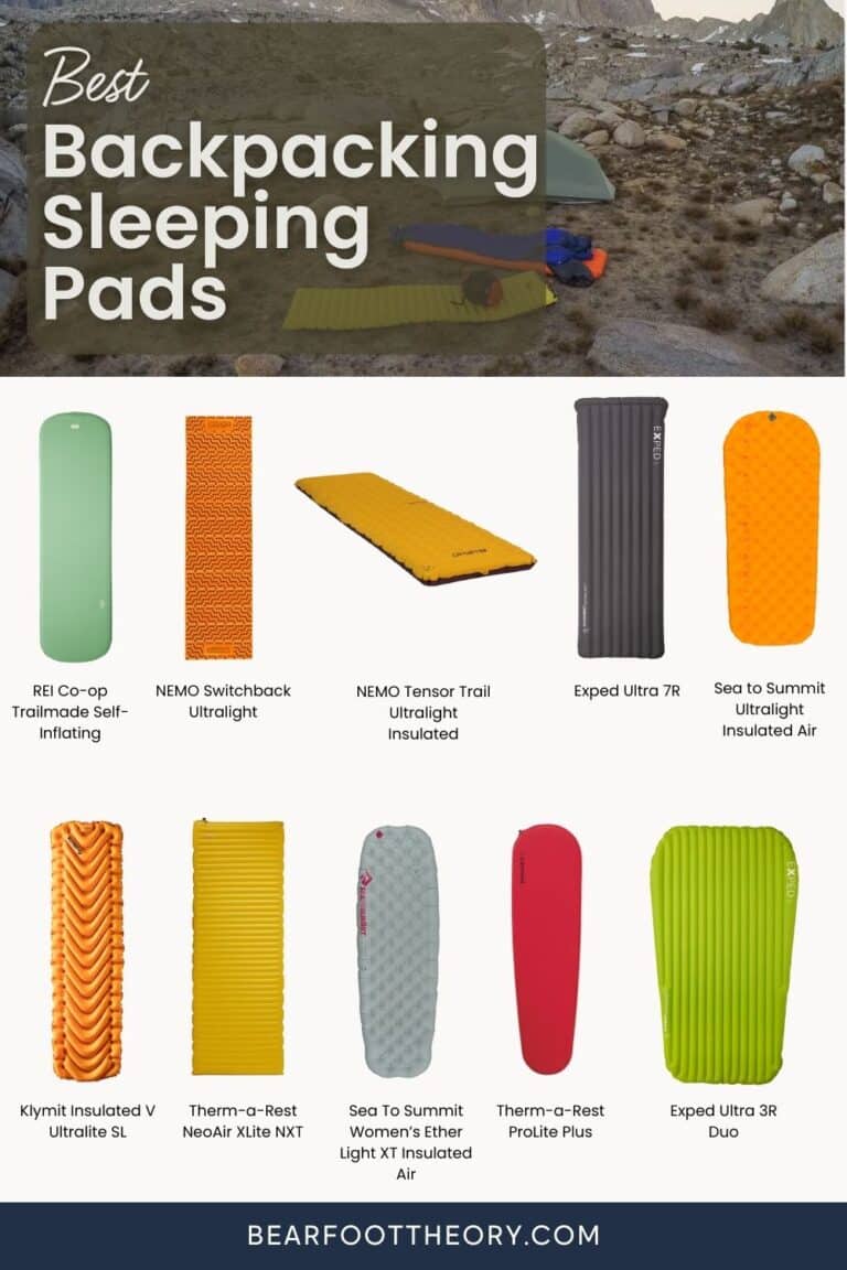 10 Best Sleeping Pads for Backpacking in 2024 – Bearfoot Theory
