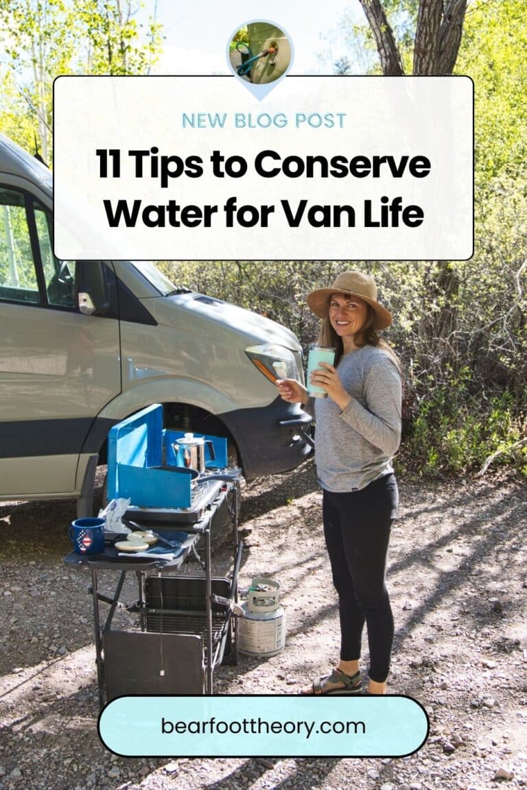 11 Tips for Conserving Water in your Camper Van – Bearfoot Theory