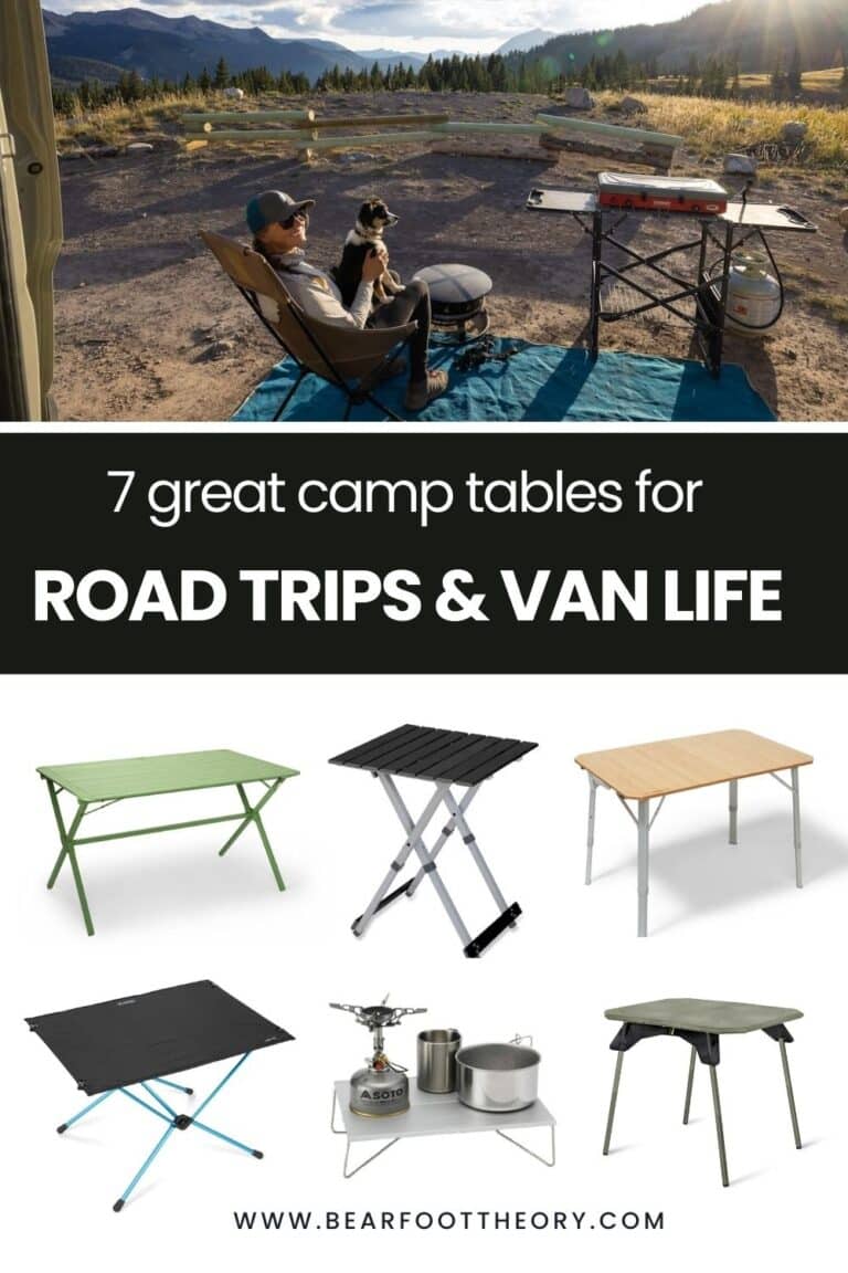 7 Best Camp Tables for Every Outdoor Adventure – Bearfoot Theory