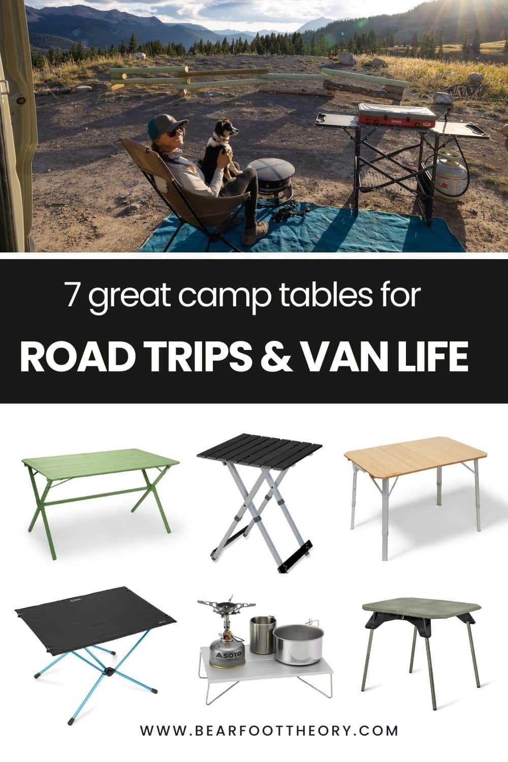 7 Best Camp Tables for Every Outdoor Adventure – Bearfoot Theory