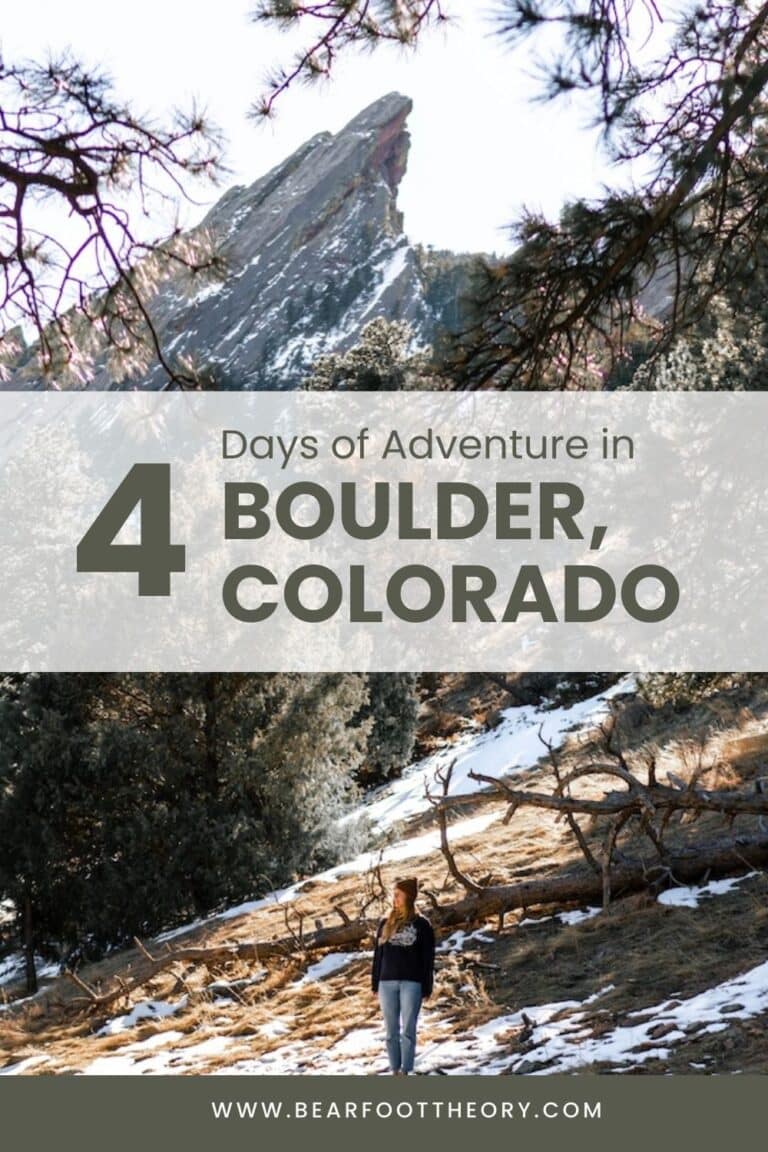 4-day Boulder, Colorado Itinerary for Outdoor Enthusiasts – Bearfoot Theory