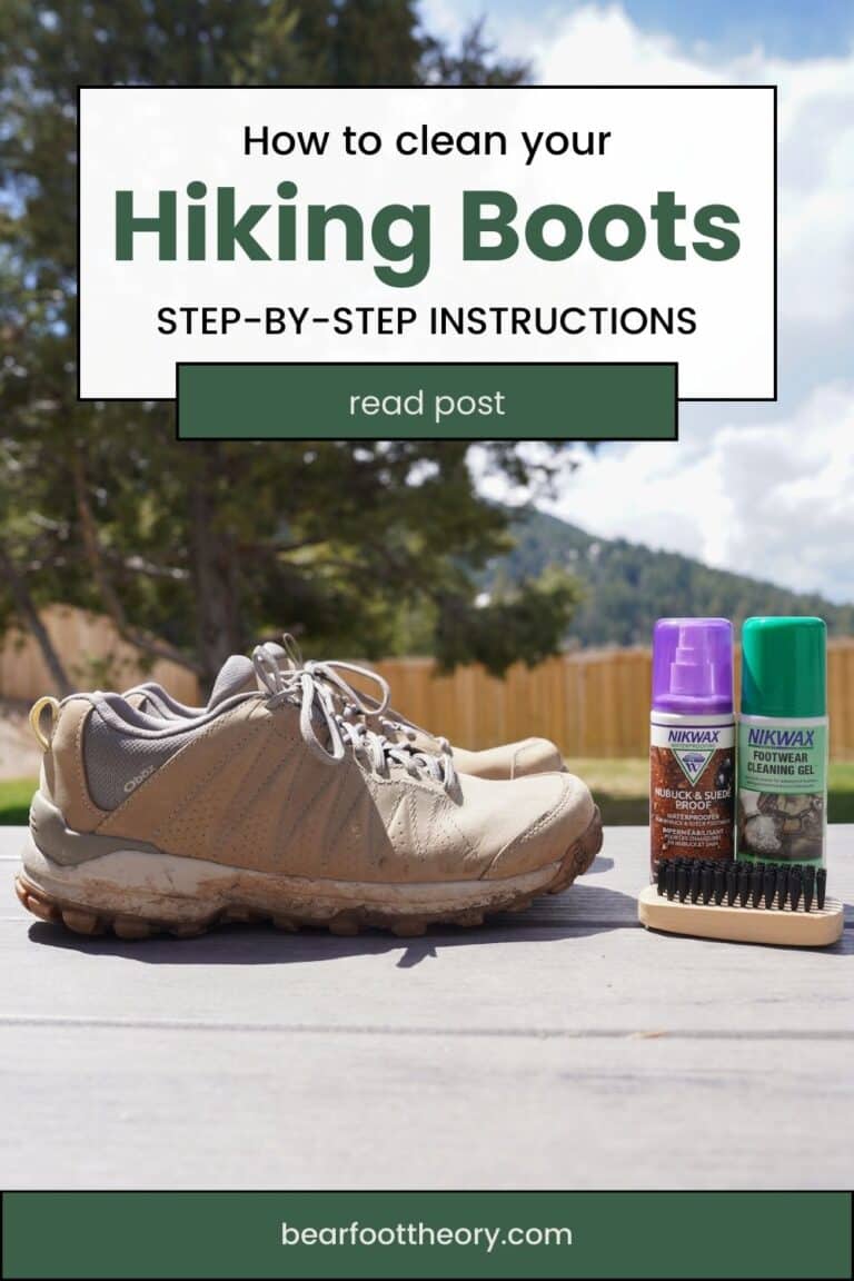 How To Clean Your Hiking Boots: Step-by-Step Instructions – Bearfoot Theory