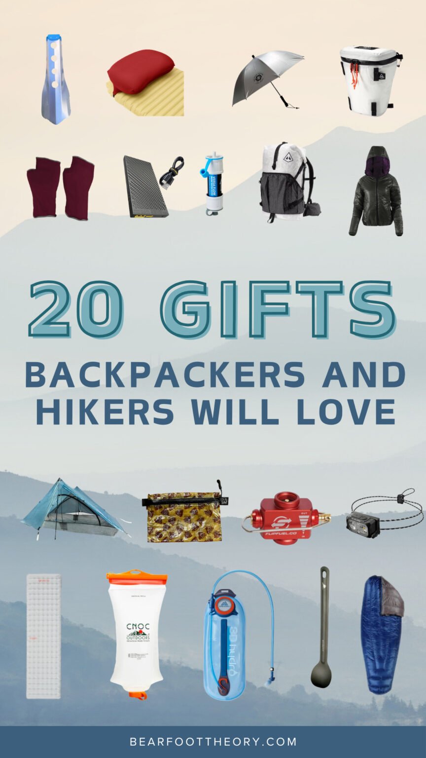 20 Ultralight Gifts for Hikers and Backpackers – Bearfoot Theory